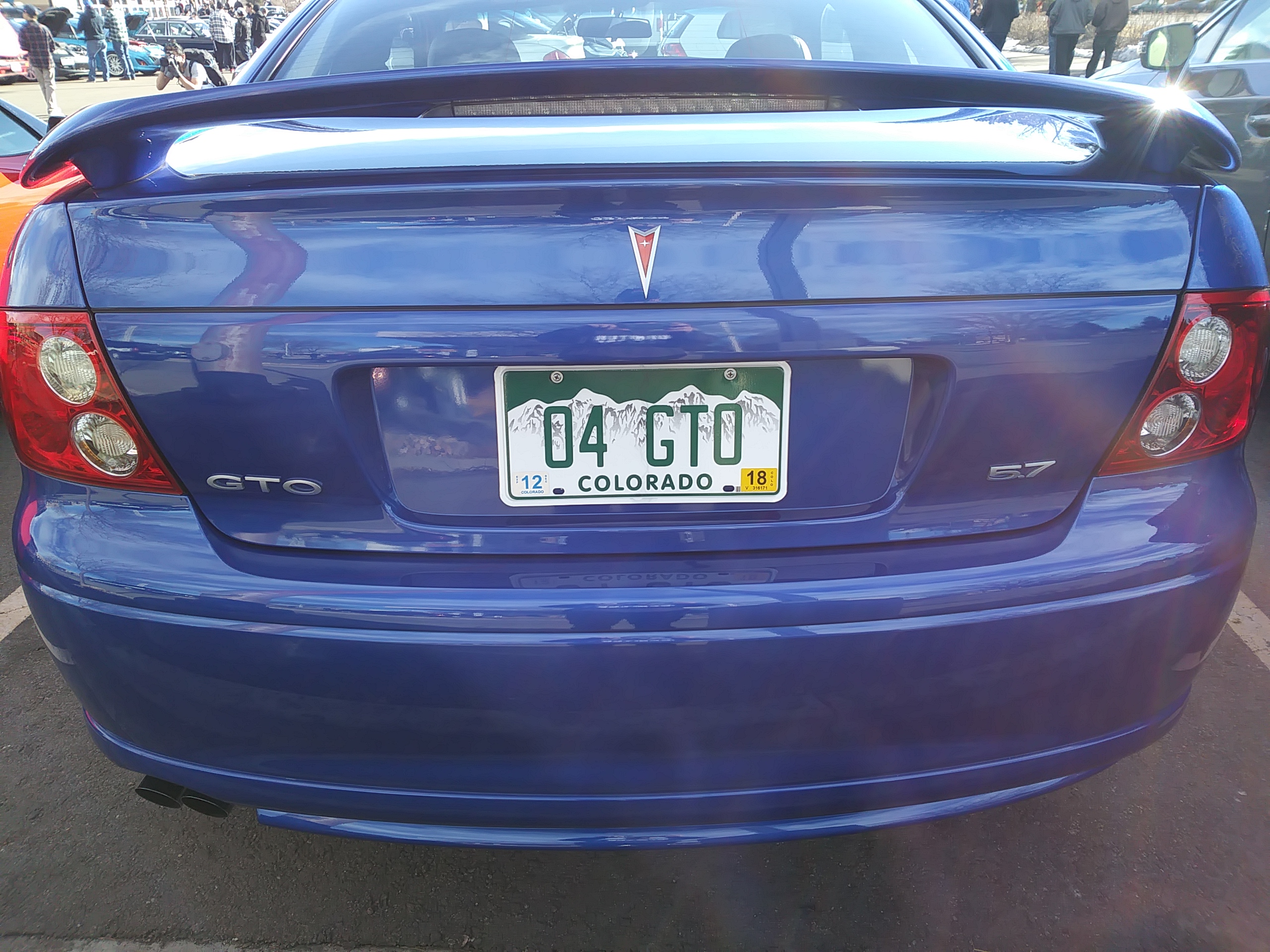 04 GTO | WhatAPlate.com - The Coolest Vanity License Plates! #whataplate