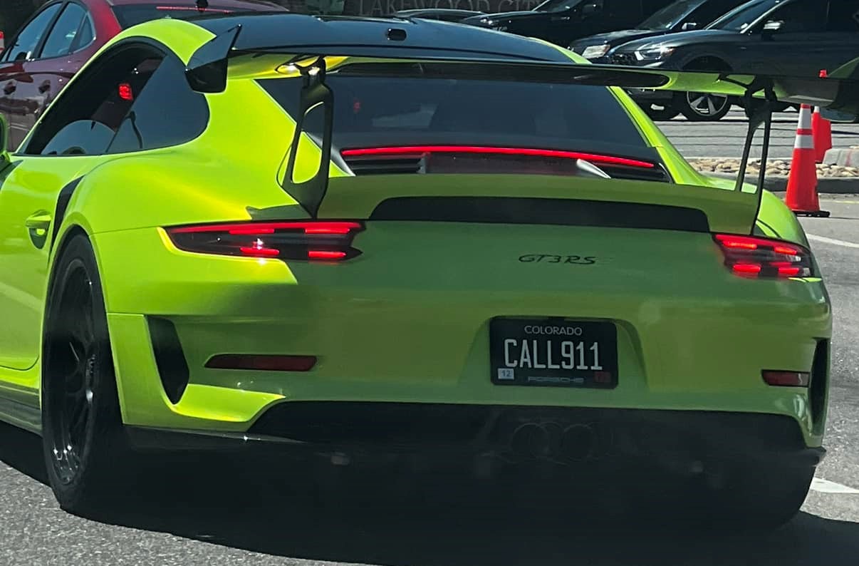 CALL911 | WhatAPlate.com - The Coolest Vanity License Plates! #whataplate