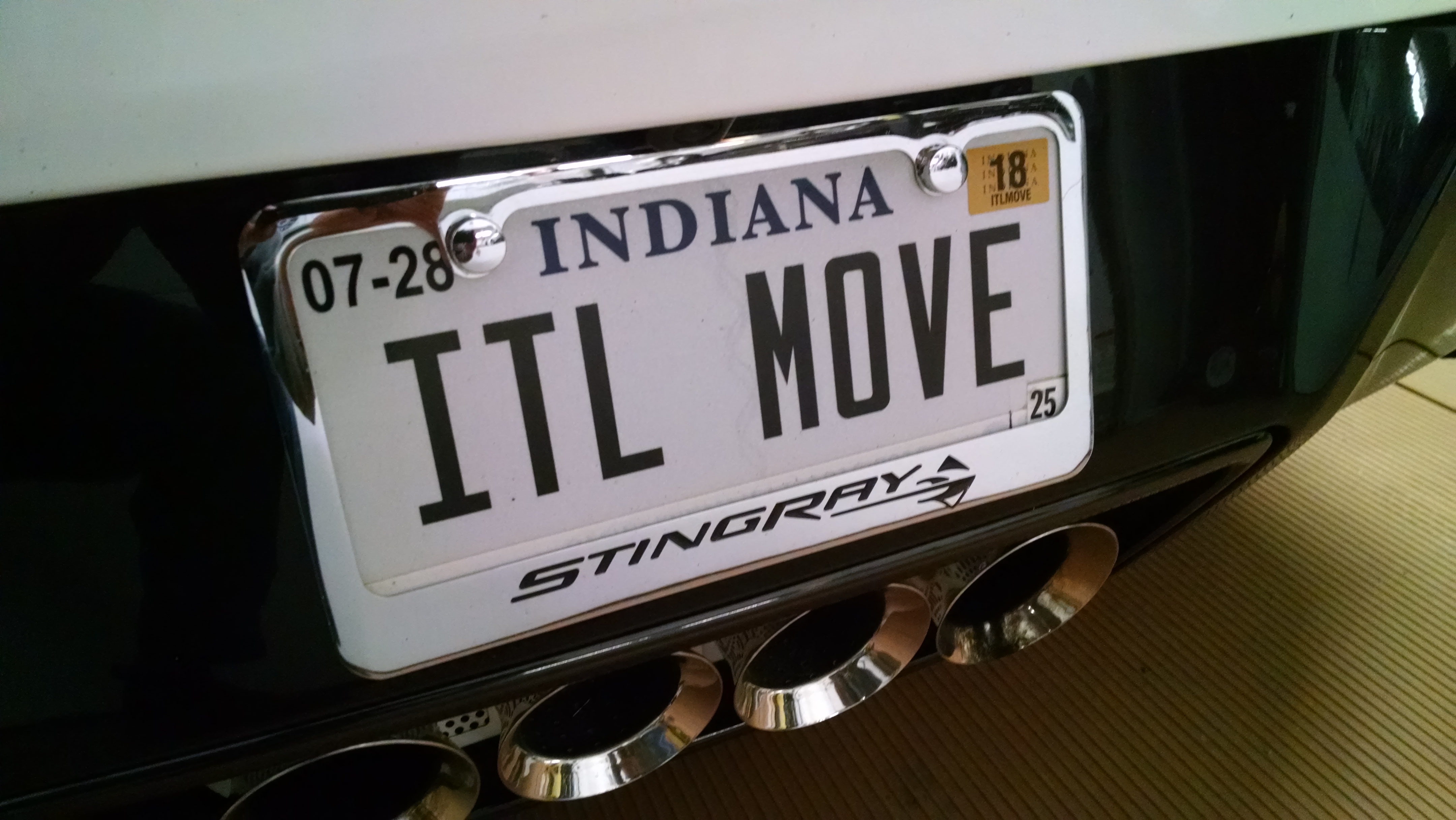 ITL MOVE | WhatAPlate.com - The Coolest Vanity License Plates! #whataplate