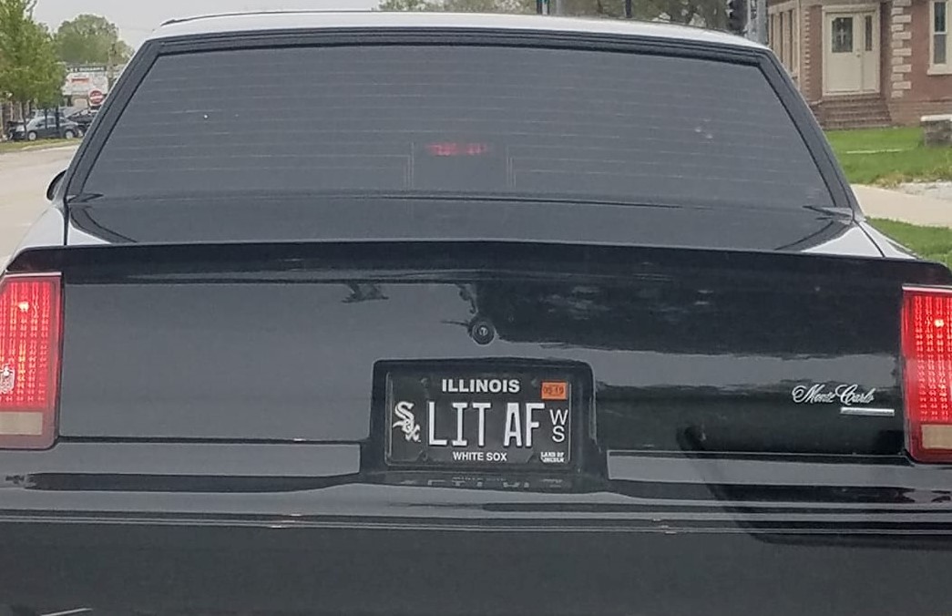 LIT AF | WhatAPlate.com - The Coolest Vanity License Plates! #whataplate