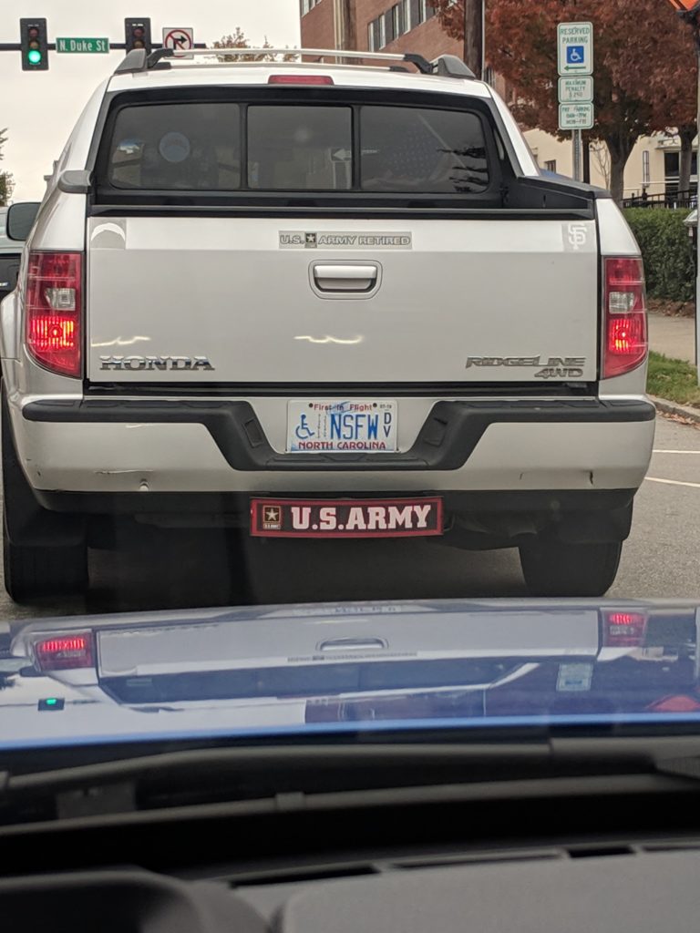 NSFW | WhatAPlate.com - The Coolest Vanity License Plates! #whataplate